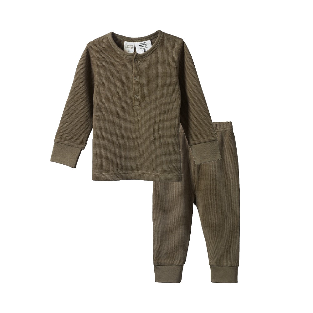 Nature Baby Long Sleeve Rib Pyjamas | Sleepwear & PJs | Nature Baby