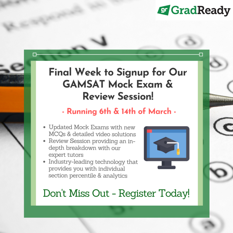 How to improve your GAMSAT score