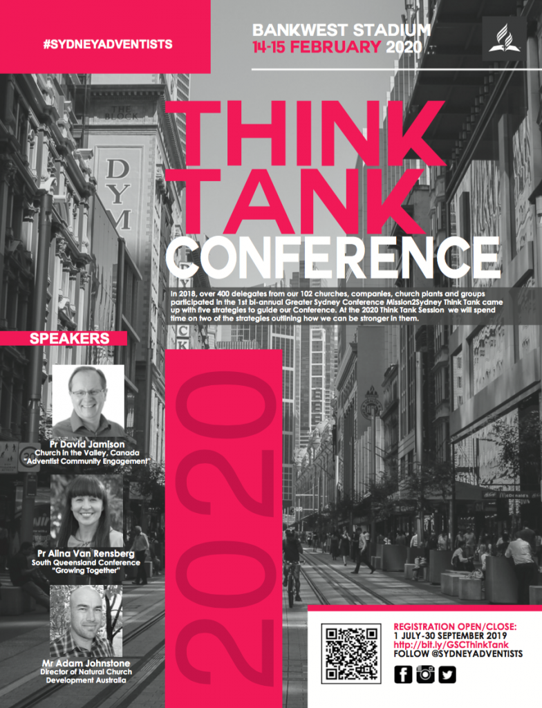 Mission2Sydney Think Tank Outcome Report 2020 - Greater Sydney Conference