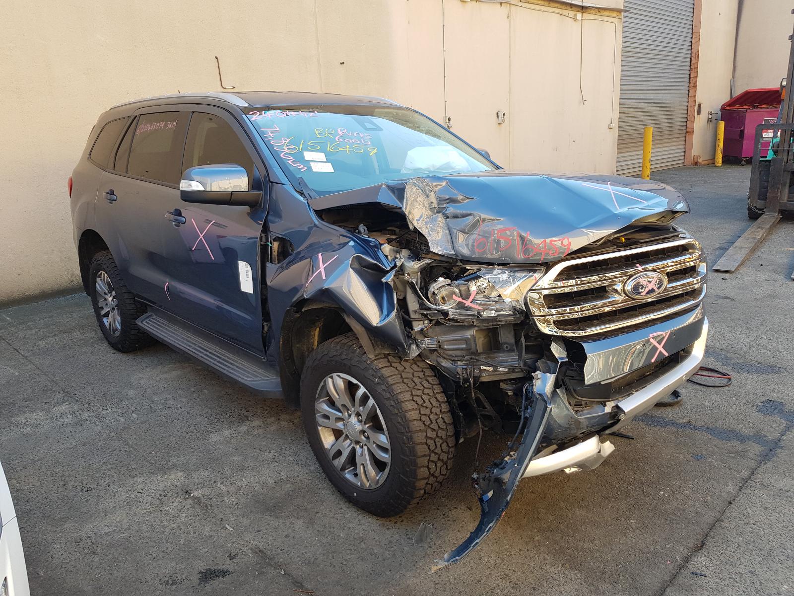 Instrument Cluster Everest Ford 2017