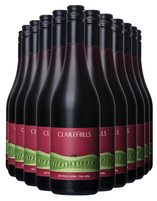 Clare Hills Shiraz Malbec 2021 Dozen | Pikes | 90 Points | Clare Valley ...