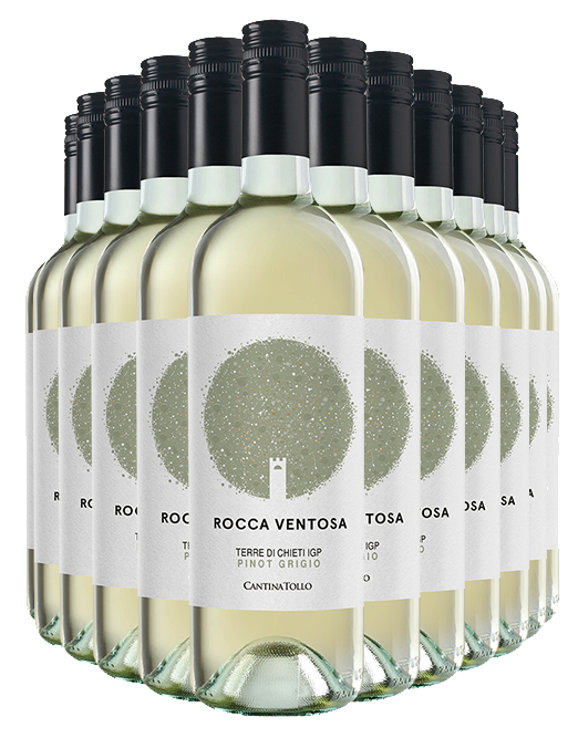 Cantina Tollo Rocca Ventosa Terre Di Chieti IGP Pinot Grigio 2021 Dozen ...