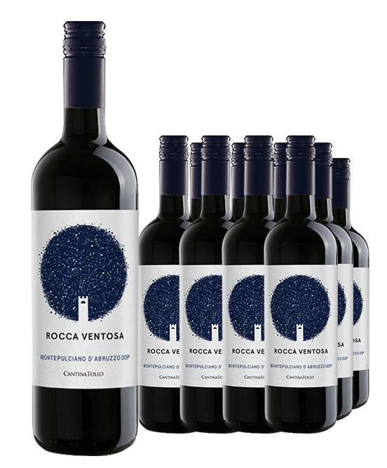 Cantina Tollo Rocca Ventosa Montepulciano d’Abruzzo 2024 Dozen | Award ...