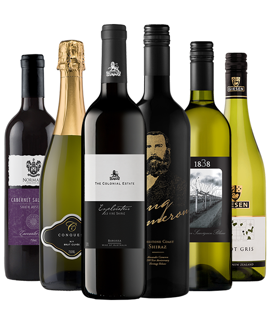 Multi Trophy And Gold 96 Point Rated Red & White Mixed Dozen | Get ...