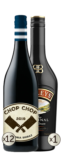 Fowles Wines Chop Chop Victorian Shiraz 2019 & Baileys Irish Cream ...