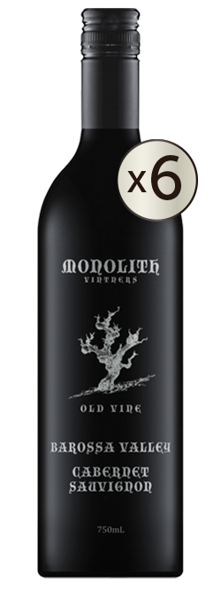 Monolith Vintners Old Vine Barossa Valley Cabernet Sauvignon 2017 6pack ...