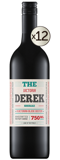 The Derek Victorian Shiraz 2017 Dozen | Buy Wines online Australia wide ...