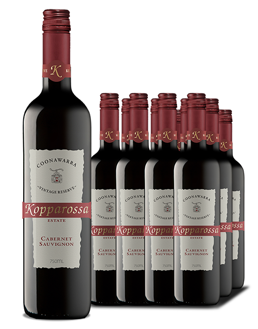 Kopparossa Reserve Coonawarra Cabernet Dozen | 95 Points | Gold Medal Winner