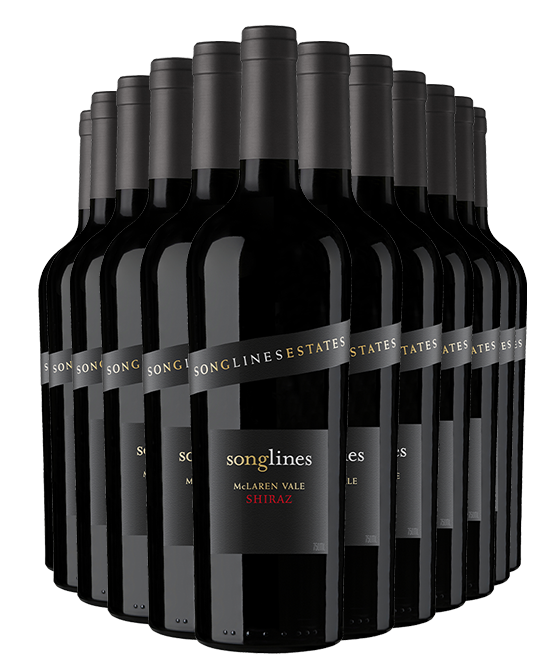 Songlines Estates Basket Pressed McLaren Vale Shiraz 2016 Dozen| Get ...