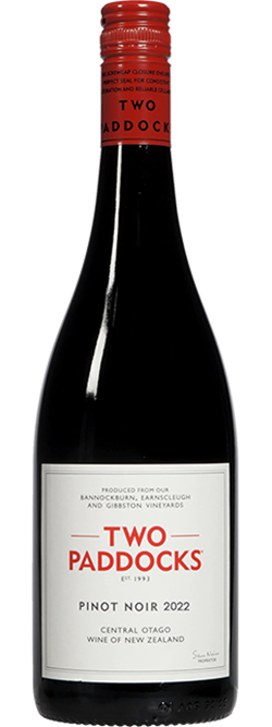 Two Paddocks Pinot Noir 2022 | Organic Central Otago Flagship Wine ...