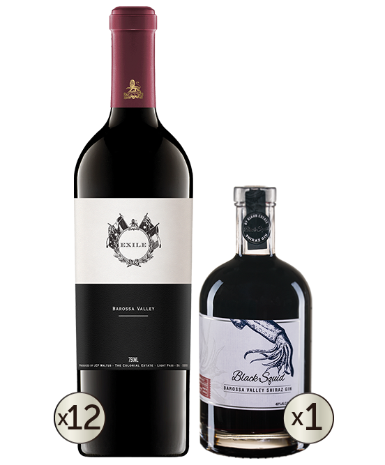 The Colonial Estate Exile Barossa Valley Shiraz 2019 Shiraz Gin Bundle ...