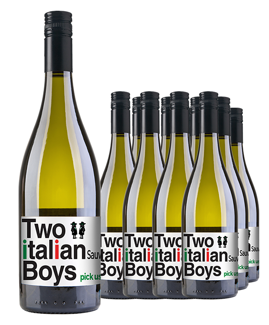 Two Italian Boys Sauvignon Blanc 2024 Dozen | Crisp South Australian ...