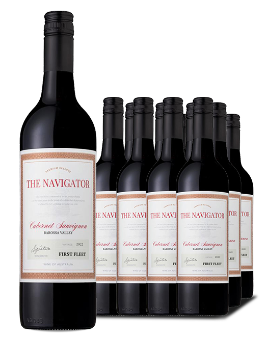 First Fleet Navigator Cabernet Sauvignon 2022 Dozen | Barossa Valley ...