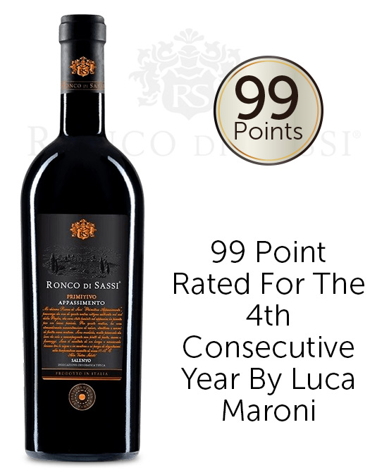 Ronco di Sassi Primitivo IGT Puglia Appassimento 2018 | Buy Wines ...