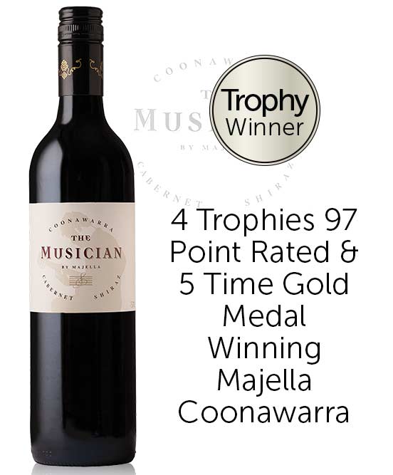 Majella The Musician Coonawarra Cabernet Shiraz 2018 | Buy Wines online ...