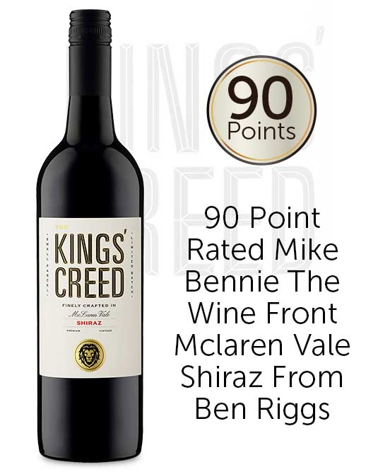 The Kings Creed Shiraz 2017 | Get Wines Direct