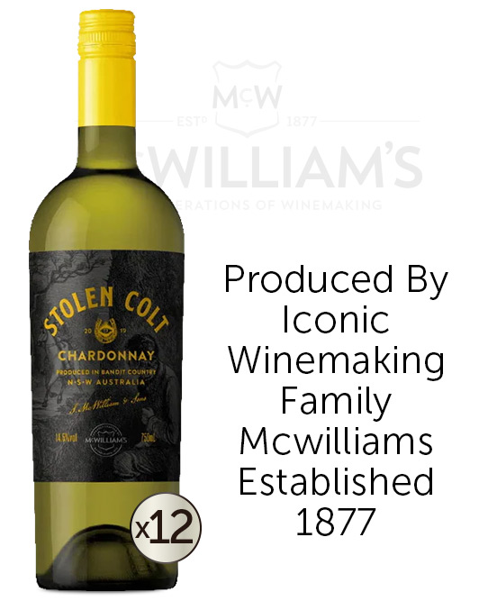 McWilliams Stolen Colt Chardonnay 2020 Dozen | Get Wines Direct