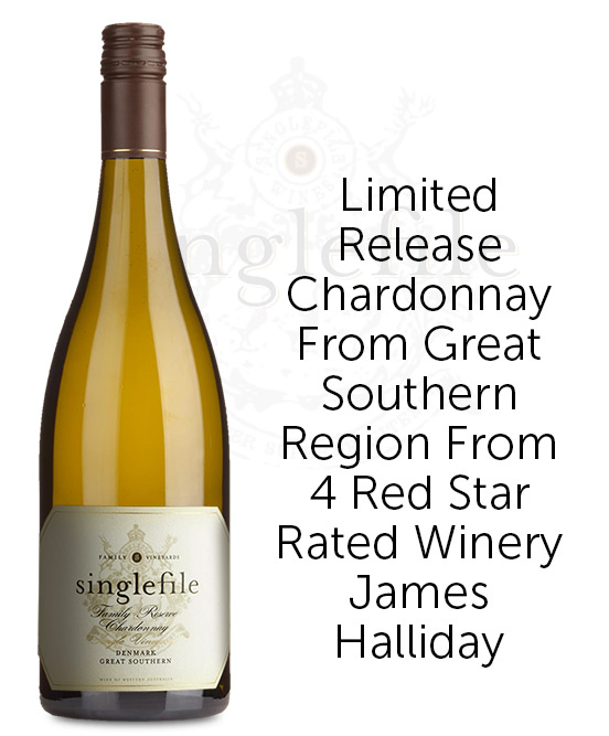 Singlefile Wines Great Southern Denmark Family Reserve Chardonnay 2019