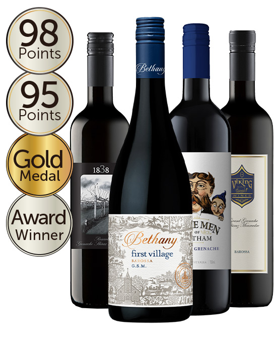 Gold Medal Winning 98 Point Rated Grenache Mixed Dozen | Get Wines Direct