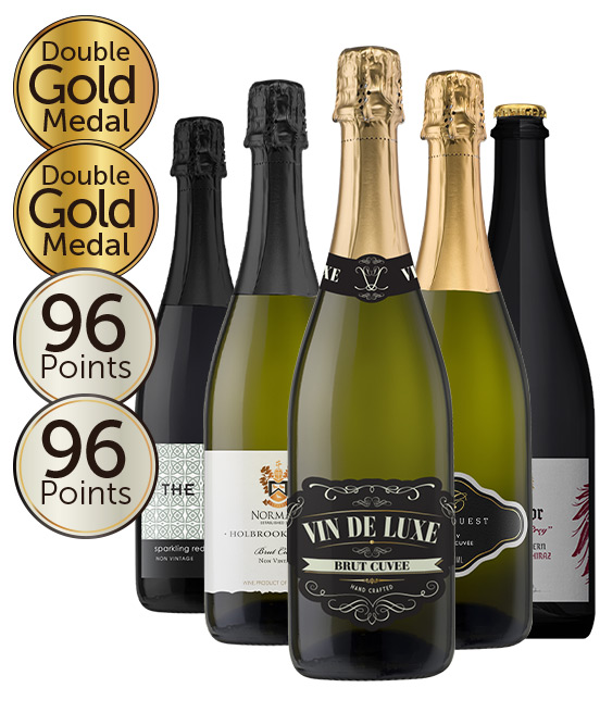96 Point Rated Double Gold Medal Budget Saving Sparkling Mixed Dozen ...