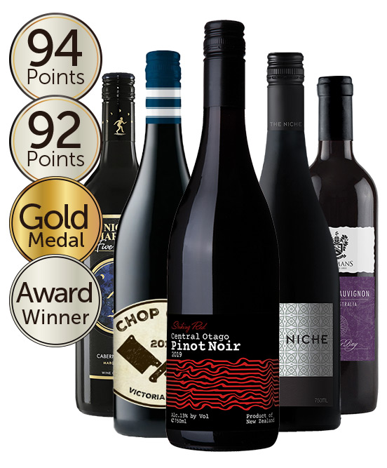 Premium $99 Red Wine Mixed Dozen V2 | Get Wines Direct