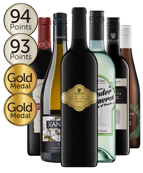 $199 Multi Award Winning 94 Point Rated Red & White Mixed Dozen | Buy ...