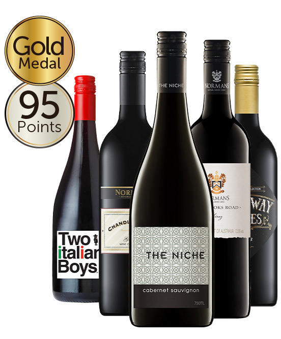 Gold Medal Winning 95 Point Rated Red Mixed Dozen | Get Wines Direct