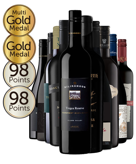 The Velvet Sledge Hammer Mixed Red Dozen V10 | Get Wines Direct