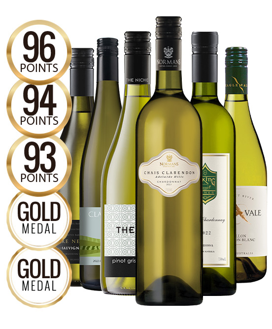 Ultra-Premium 129 White Wine Mixed Dozen V5 | Get Wines Direct