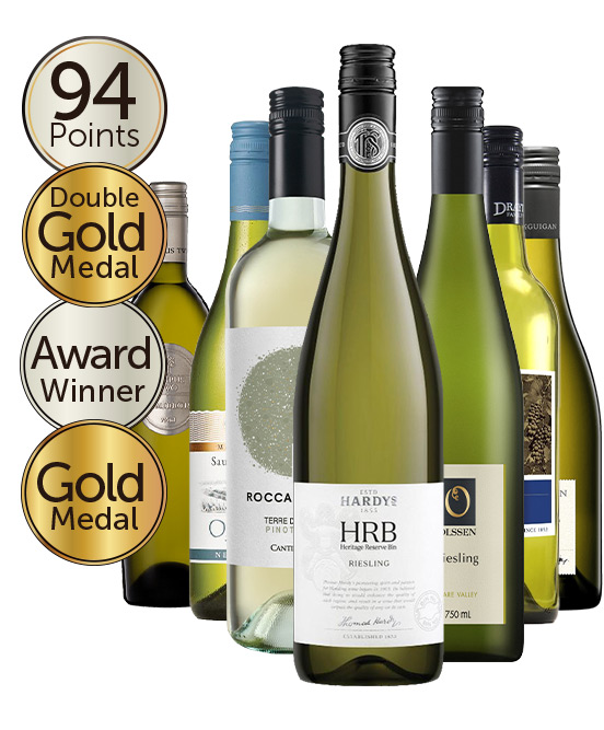 Platinum Gold And 94 Point Rated Mixed White Dozen | Get Wines Direct