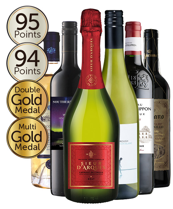 International Multi Gold Medal 94 Point Mixed Dozen | Buy Wines online ...