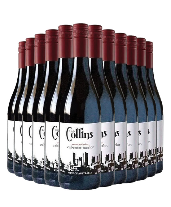 Montara Lt Collins Victorian Sweet Red Wine Cabernet Merlot 2018 Dozen ...