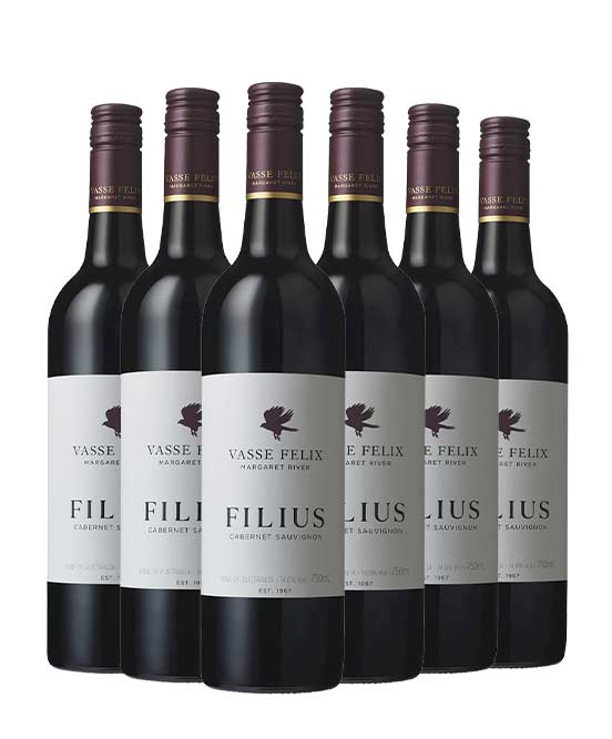 Vasse Felix Filius Margaret River Cabernet Sauvignon 2020 6pack | Get ...