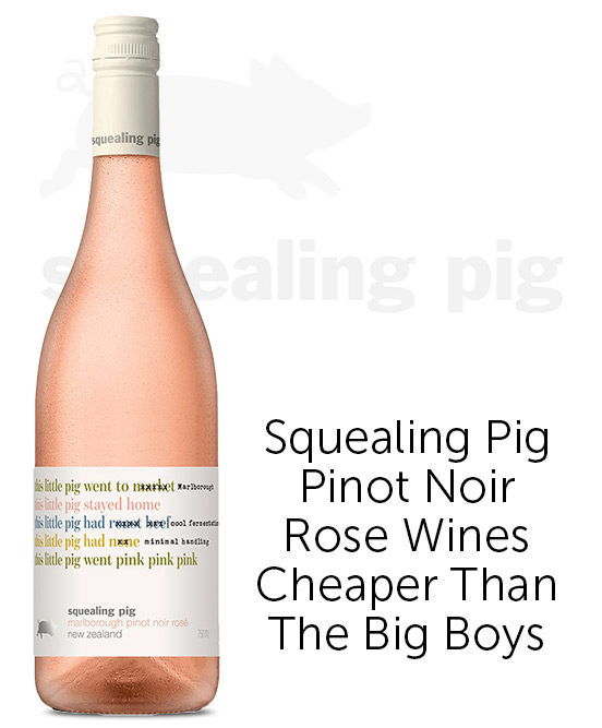 Squealing Pig Marlborough Rose 2019 | Buy Wines online Australia wide ...