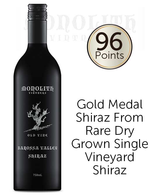Monolith Vintners Old Vine Barossa Valley Shiraz 2017 | Buy wines ...