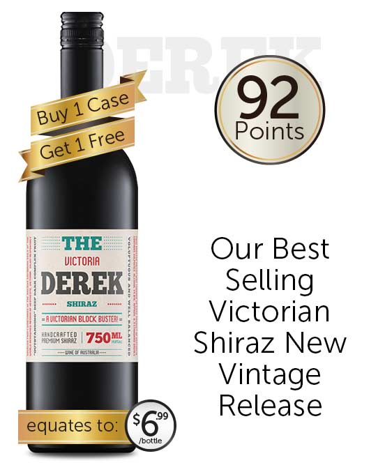 The Derek Victorian Shiraz 2019 | Buy Wines online Australia wide ...
