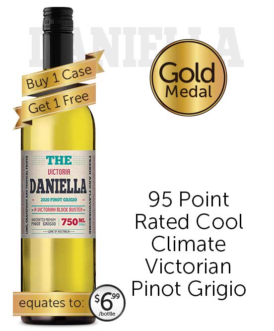 The Daniella Victorian Pinot Grigio 2020 | Buy wines online Australia ...