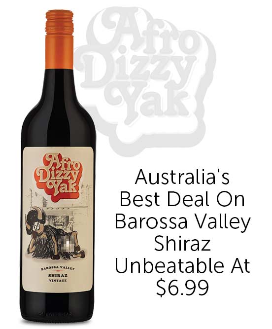 Afro Dizzy Yak Barossa Shiraz 2018 | Buy Wines online Australia wide | Premium Wines direct