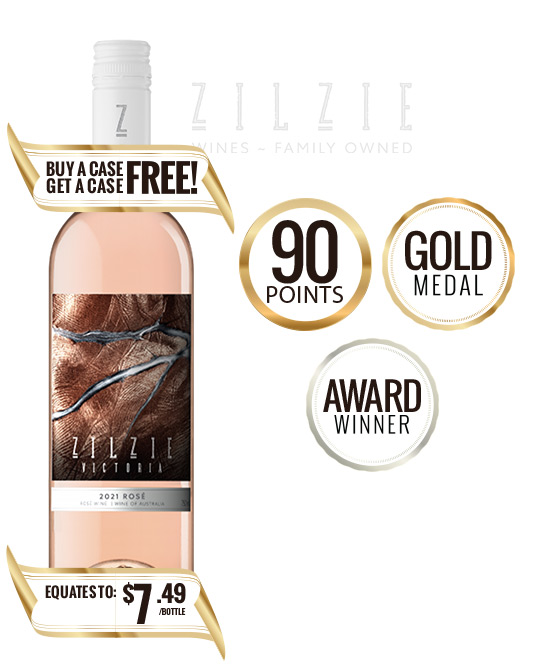 Zilzie Wines Victorian Rose 2021 | Get Wines Direct