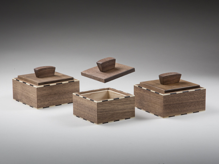 Pagoda boxes by Damion Fauser | Handkrafted