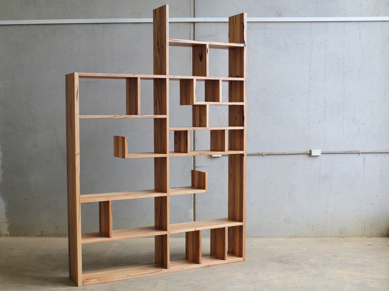 The Labyrinth Book shelf by CHRISTOPHER BLANK | Handkrafted