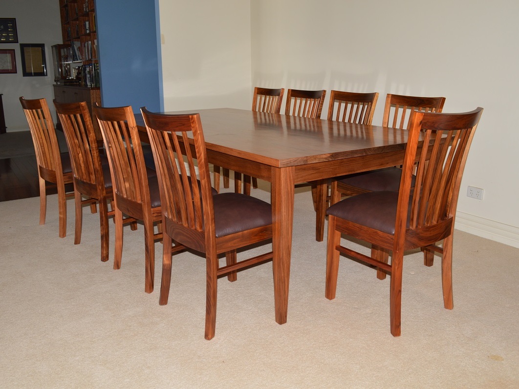 Blackwood Dining Table By Grain Timber Furniture Handkrafted Blackwood Dining Table By Grain Timber Furniture Handkrafted