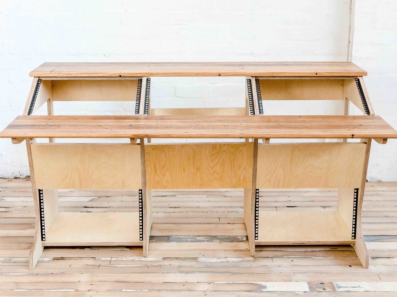 Plank Production Desk- Reclaimed Hardwood by Plank Audio | Handkrafted