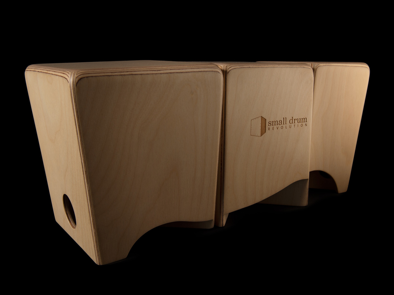 Triple Bongo by Andy Rasheed | Handkrafted