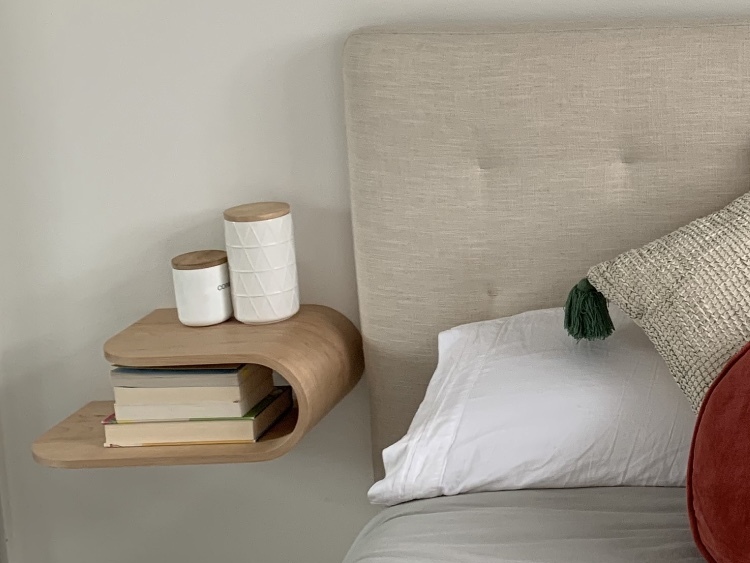 Wall hung night stand by Steven Giannuzzi | Handkrafted