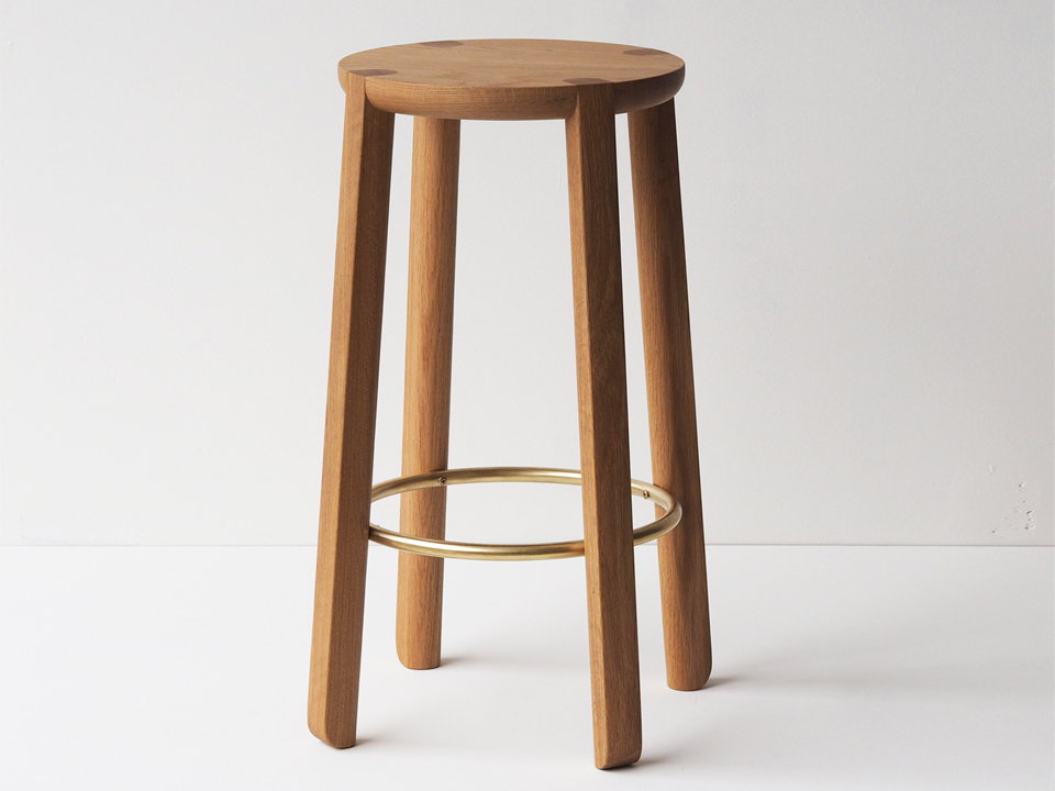Edward Bar Stool by Begbie Furniture Studio | Handkrafted