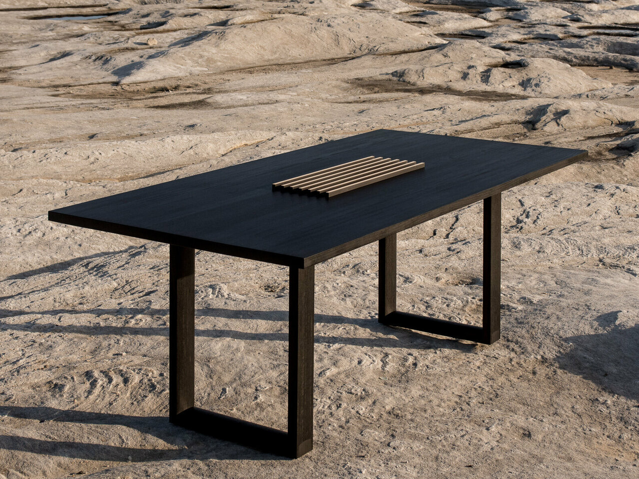 Kodo Dining Table by Matthew Sherwen | Handkrafted
