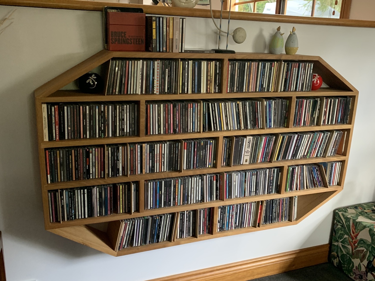 Sonar CD shelf by Danielle McDowell | Handkrafted