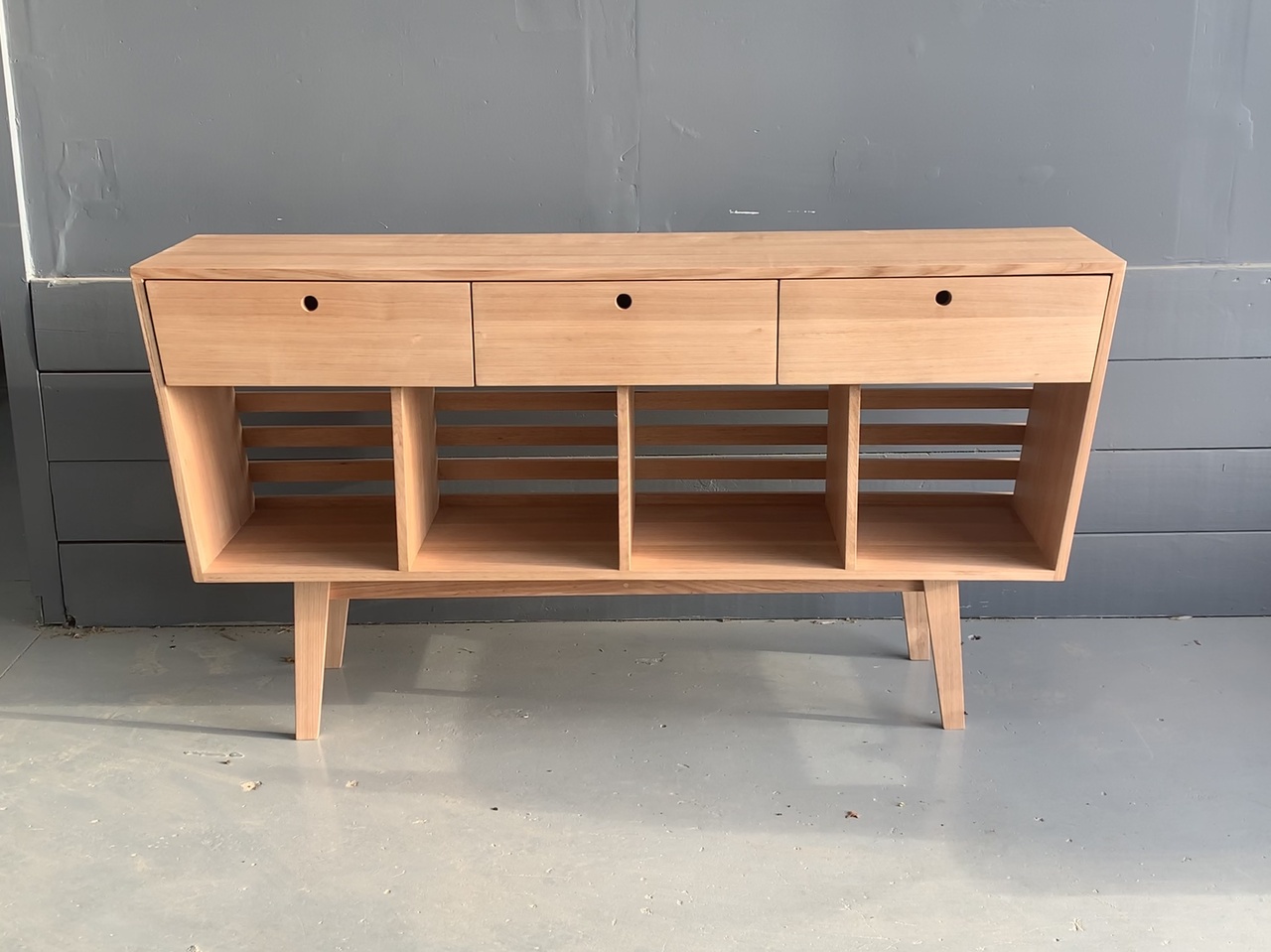 Vinyl Verse Record Unit by Danielle McDowell | Handkrafted