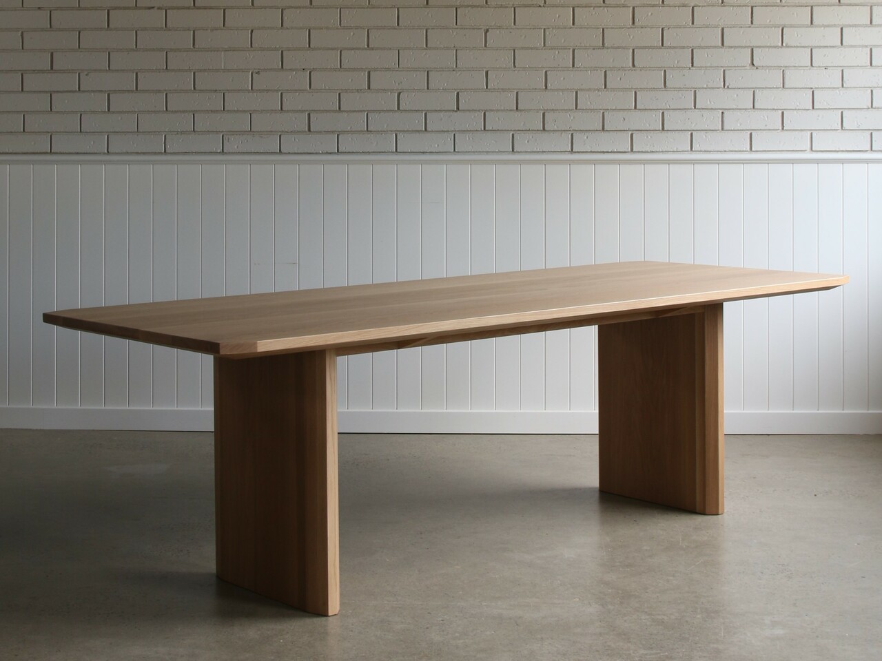 Angled Dining Table by Finn Furniture | Handkrafted